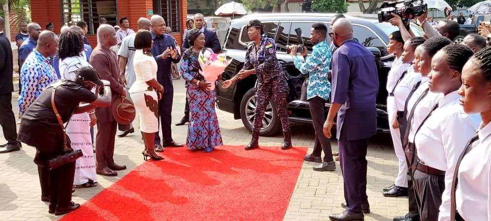 RMU Pays Courtesy Call on Ministry of Transport; Female Cadets ...