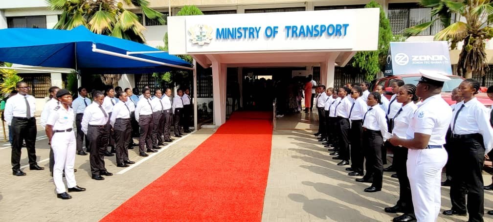 RMU Pays Courtesy Call on Ministry of Transport; Female Cadets ...